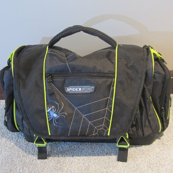 Spiderwire | Bags | Spiderwire Soft Black Tackle Bag Guc | Poshmark